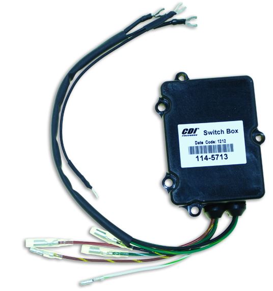 114-5713 | MERCURY MARINER SWITCH BOX - 2 CYL. | CDI Electronics ...